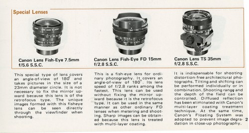 БЛОГ ДМИТРИЯ ЕВТИФЕЕВА | Объективы Canon FD (адаптеры, каталог и проч.)